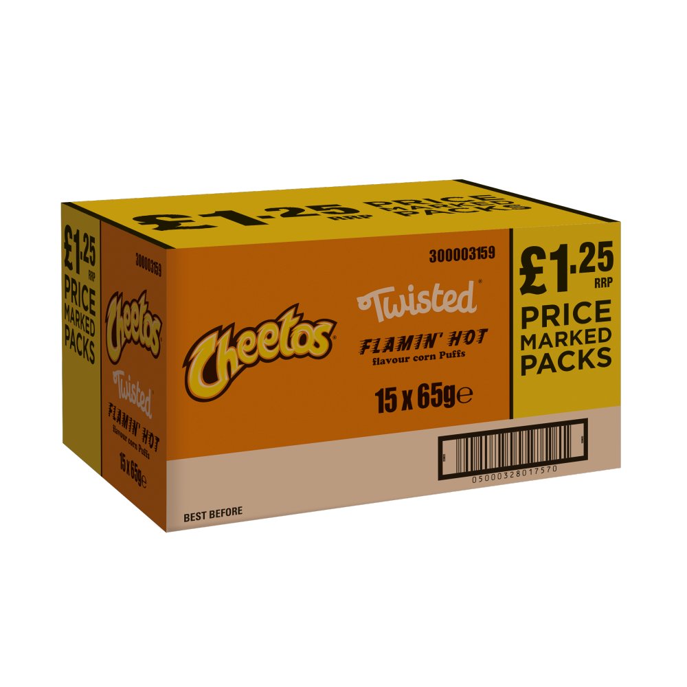 Cheetos Twisted Flamin' Hot 15 x 65g – Grocery Kingdom
